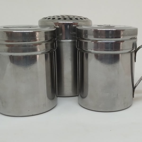 Extra Large Salt and Pepper Shakers - Etsy