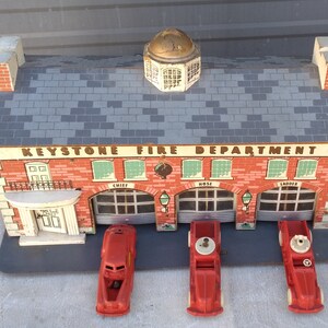 Keystone Fire Department House With Vehicles - Etsy