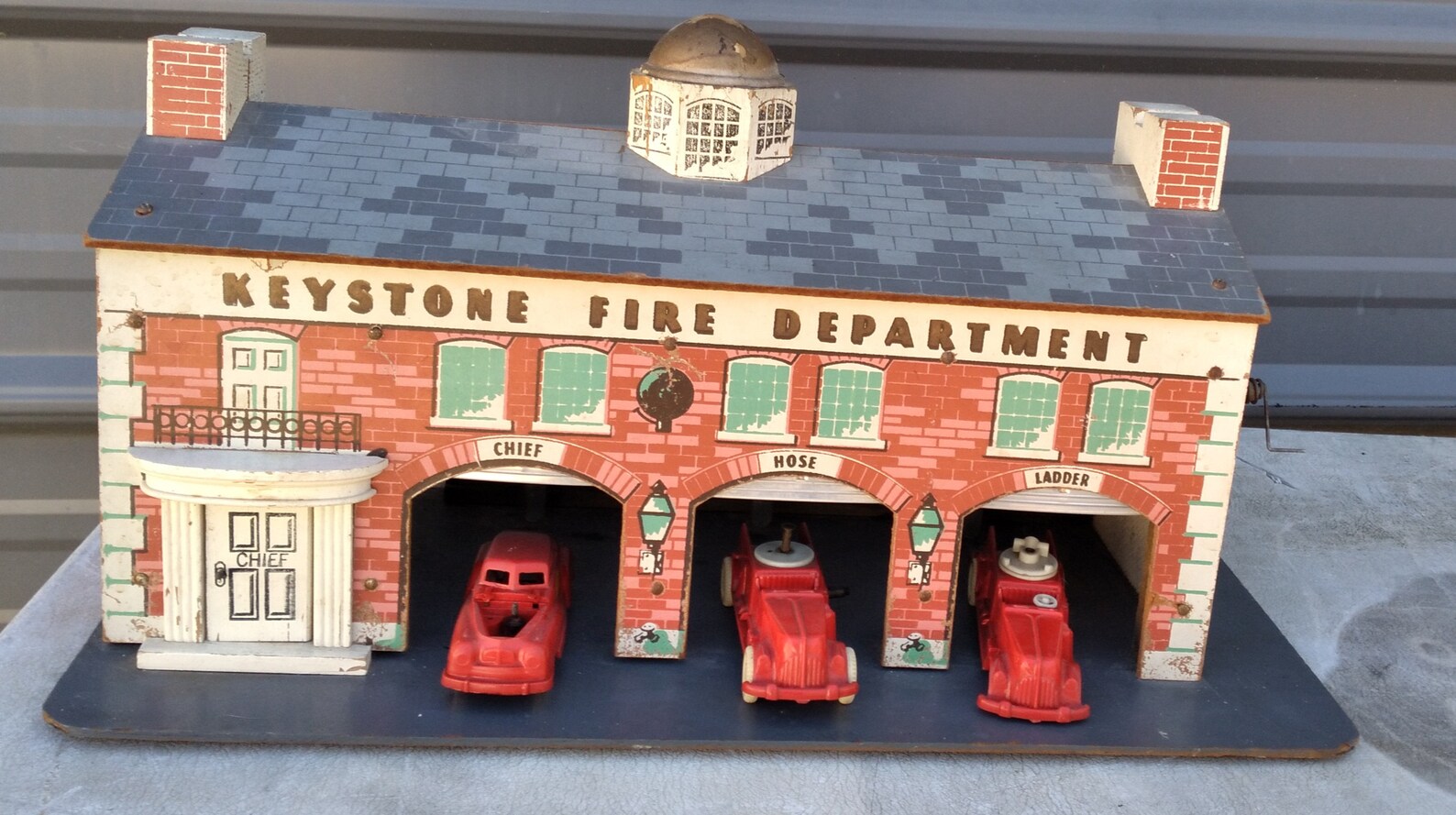 Keystone Fire Department House With Vehicles - Etsy