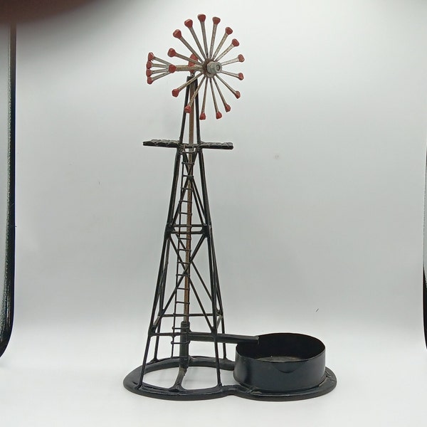 Metal Windmill - Etsy