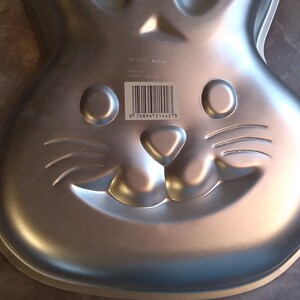 Vintage Wilton Bunny Rabbit Cake Pan, Easter Cake Pan - Etsy