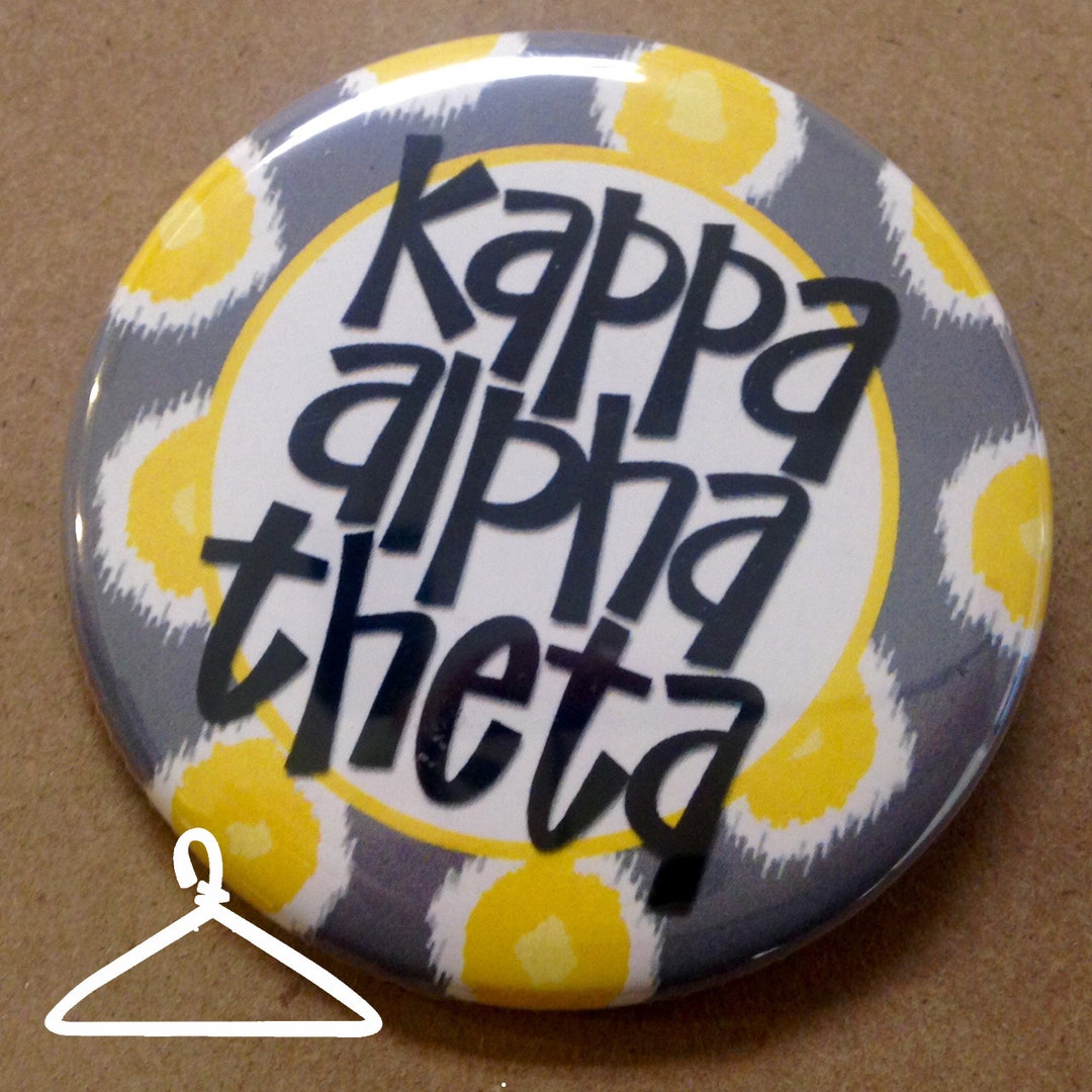 Kappa Alpha Theta Domino Button or Magnet - Etsy