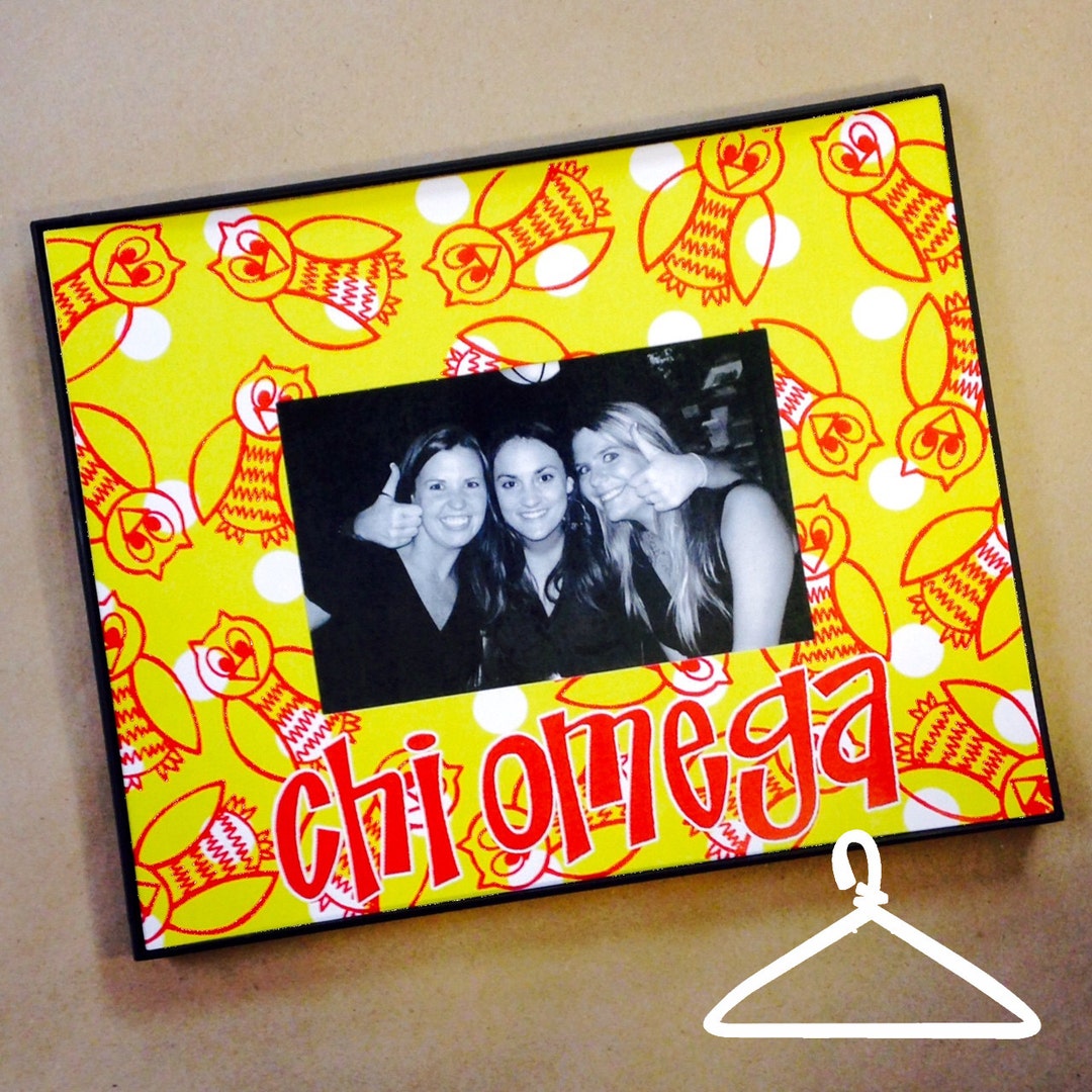 Chi Omega Mascot Frame - Etsy