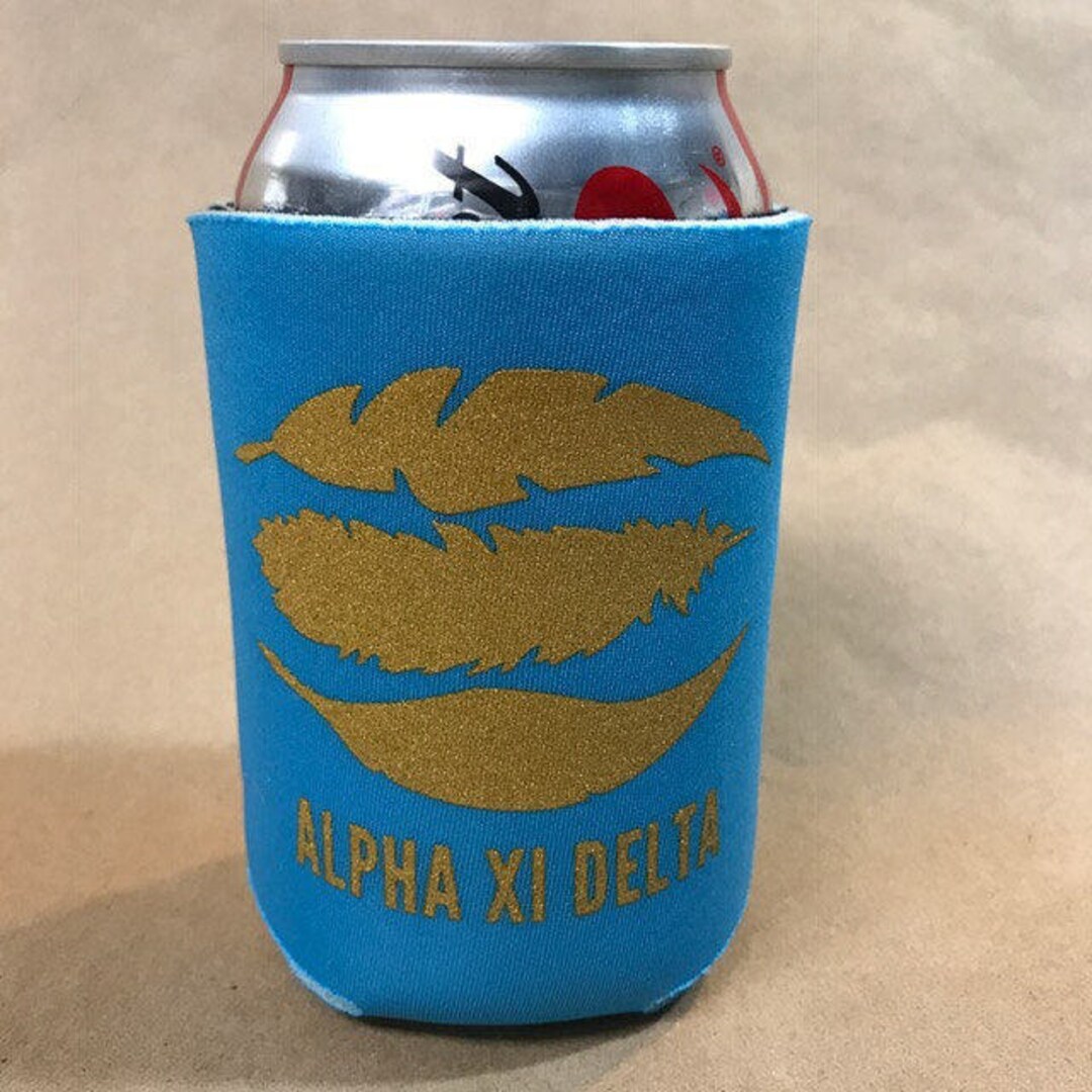 Alpha Xi Delta Printed Symbol Drink Huggie - Etsy