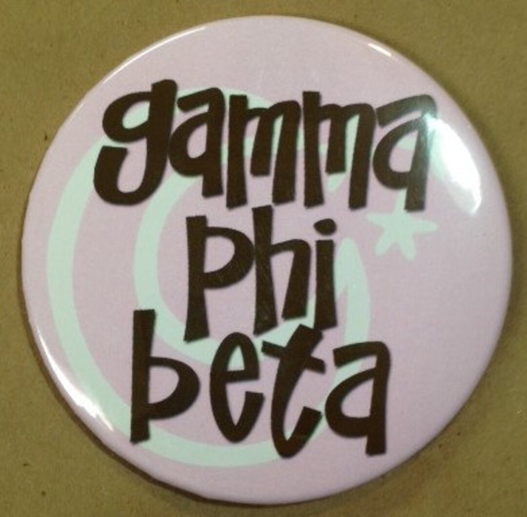Gamma Phi Beta Mascot Button or Magnet - Etsy