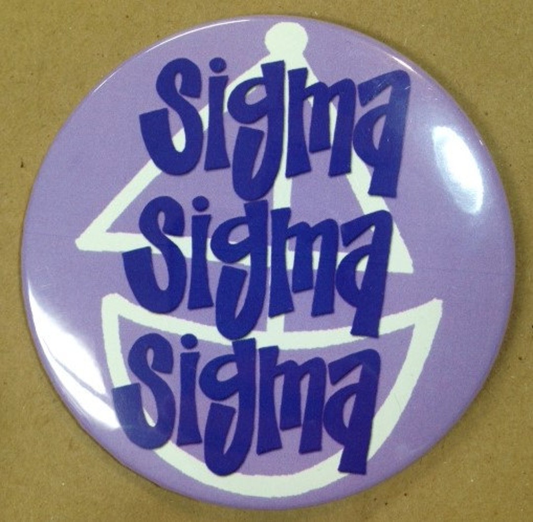 Sigma Sigma Sigma Mascot Button or Magnet - Etsy