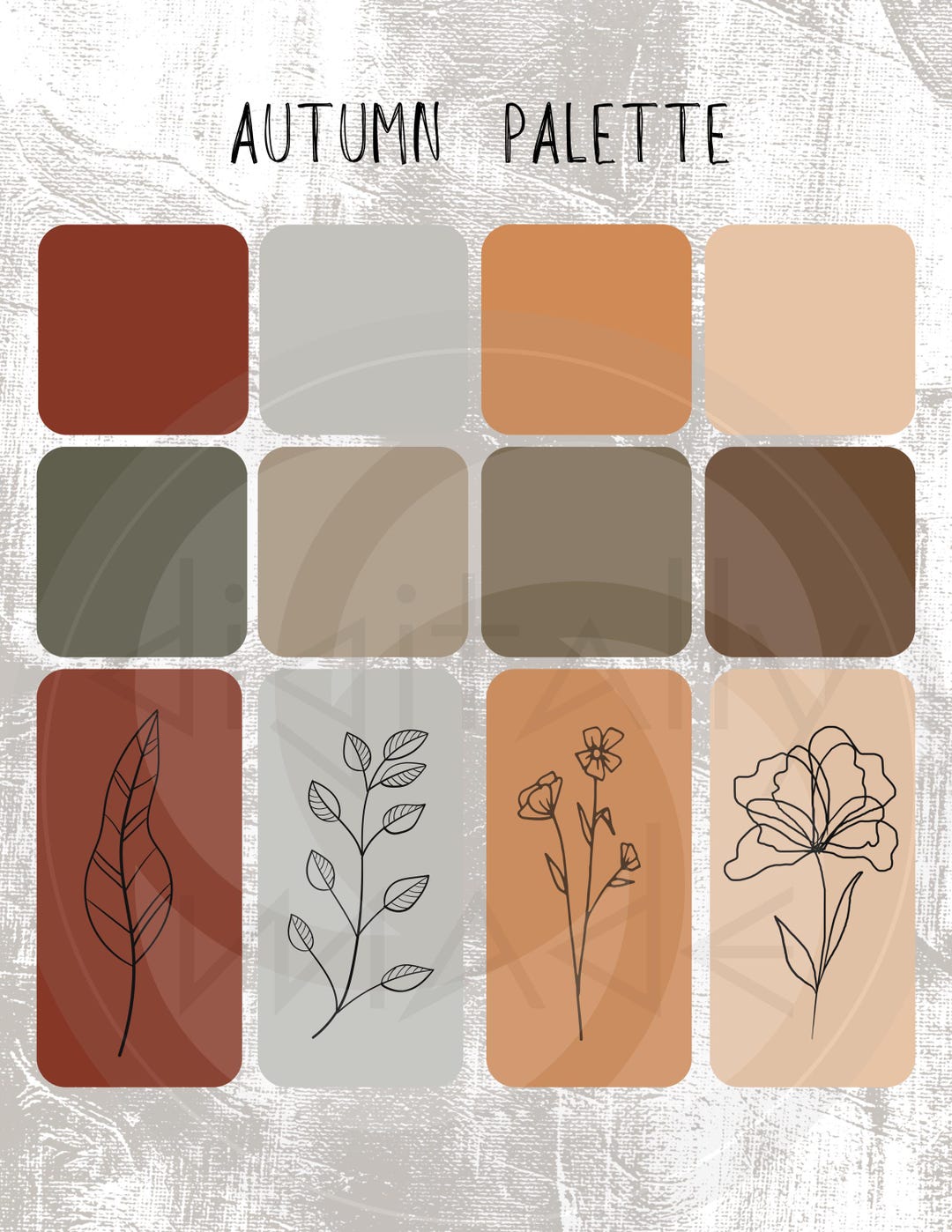 Color Palette, Hex Codes, Modern Brand Color Palette, Business Design ...