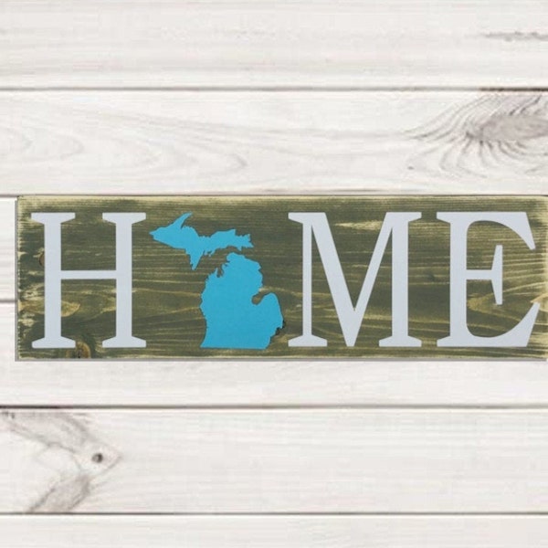 Michigan Sign - Etsy