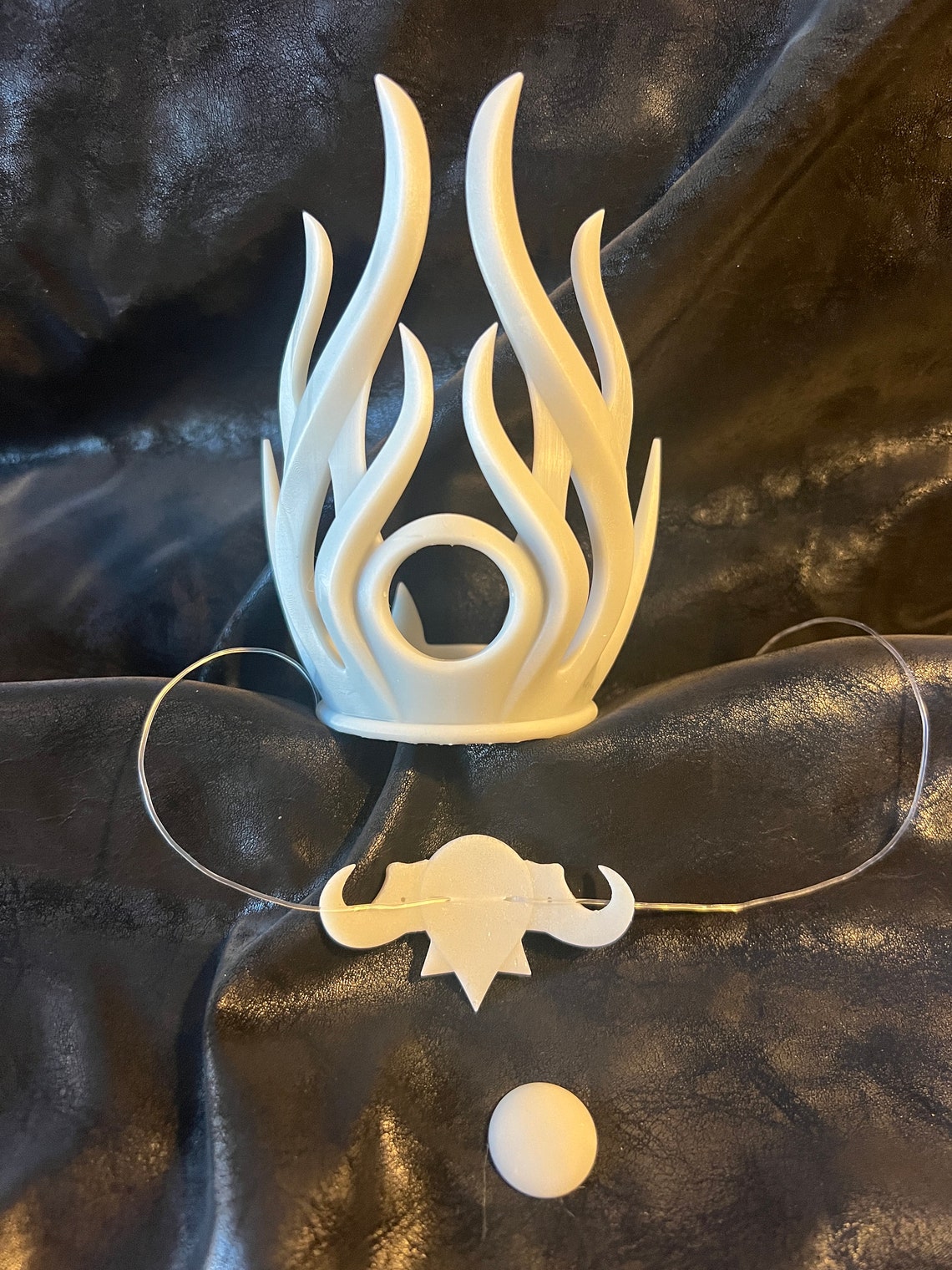Baldur's Gate 3 Shadowheart Hair Chain. Optional Raw 3D Prints of Crown ...