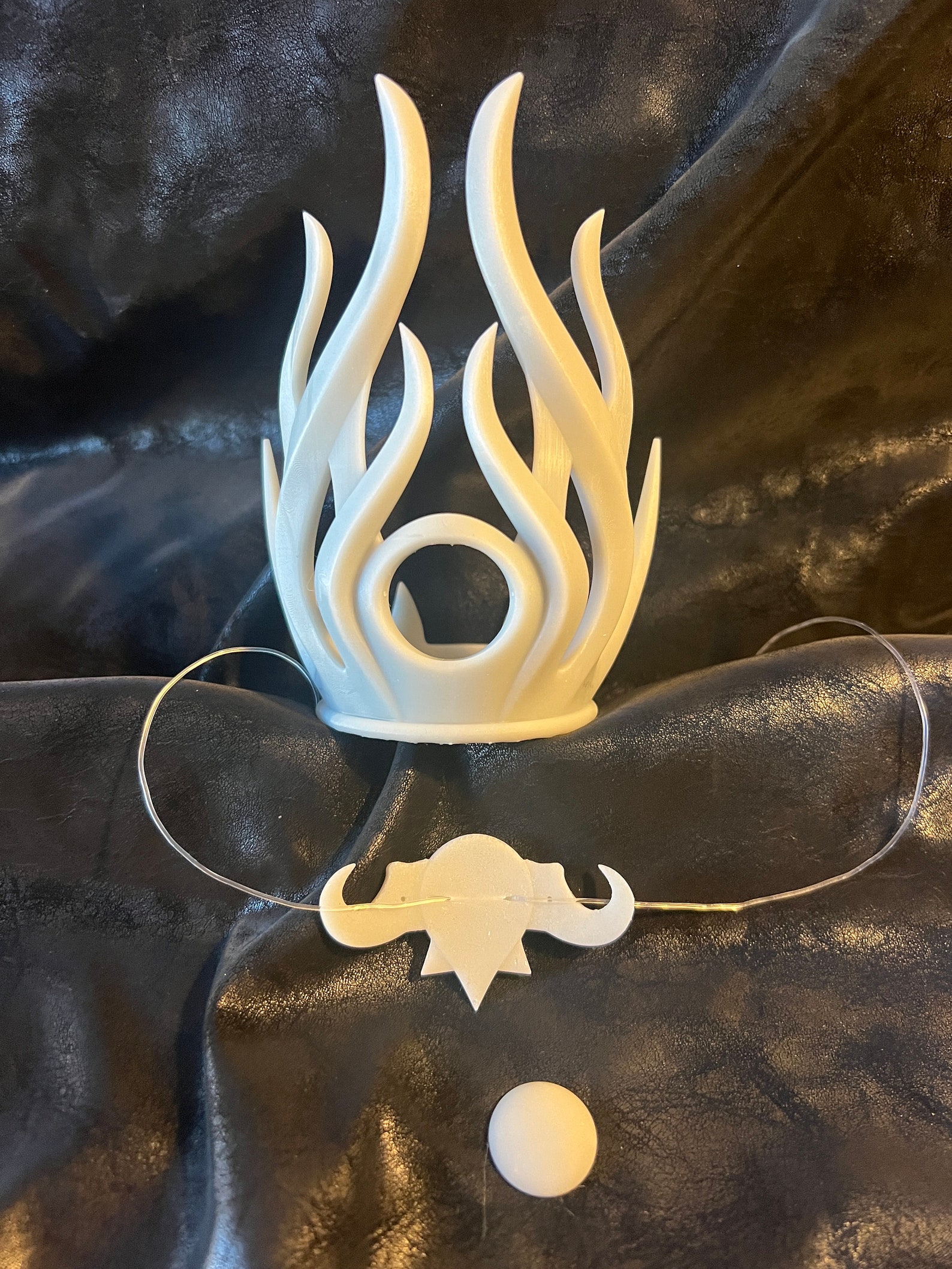 Baldur's Gate 3 Shadowheart Hair Chain. Optional Raw 3D Prints of Crown ...