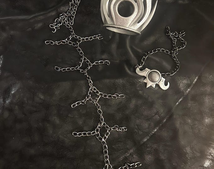 Baldur's Gate 3 Shadowheart Hair Chain. Optional Raw 3D Prints of Crown ...