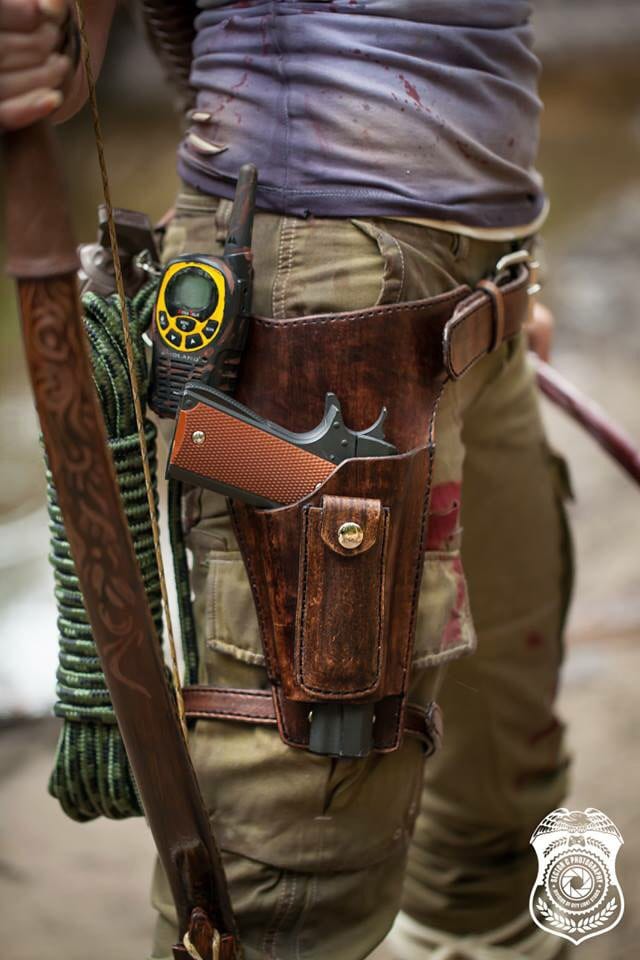 Belt Pistol Holster for Lara Croft Tomb Raider Cosplay - Etsy