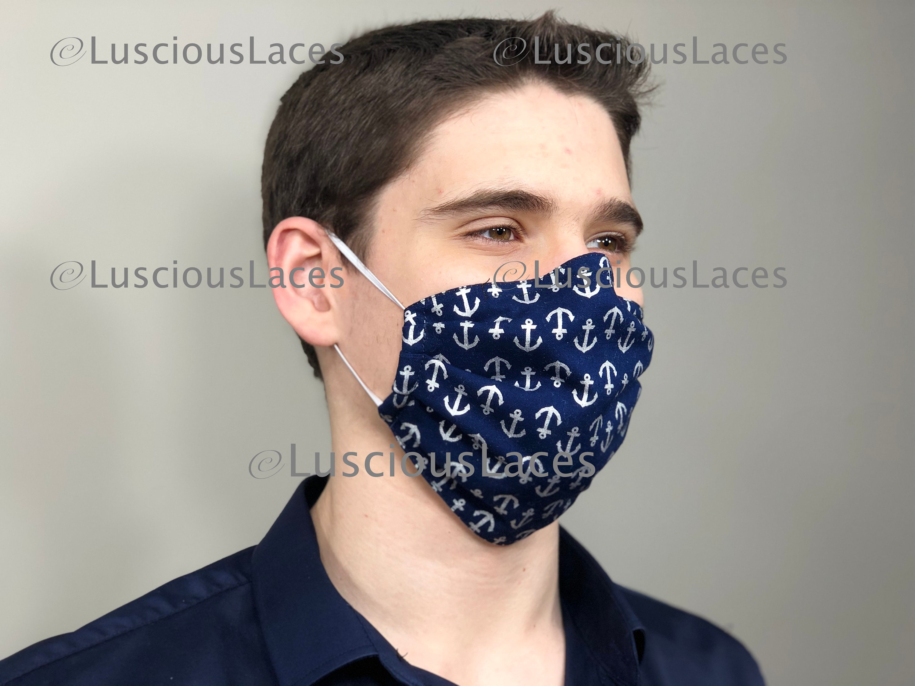 Face Mask Reusable Washable Cotton two layers with built in | Etsy