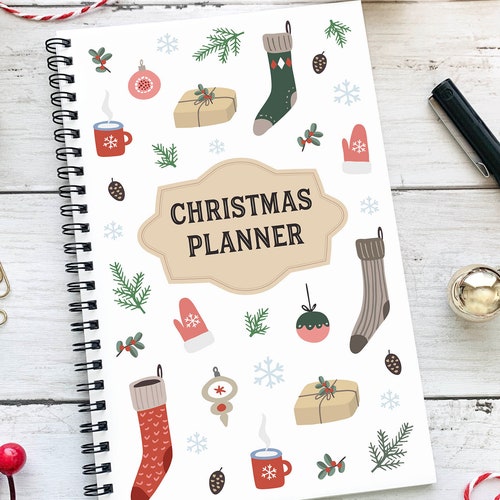 Christmas Planner Printable Holiday Planner Gift Budget - Etsy