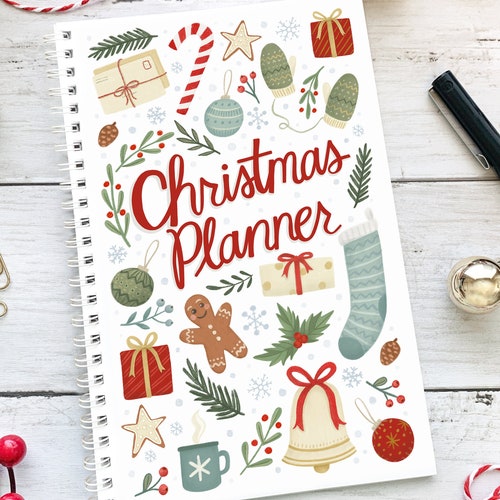 Christmas Planner Printable Holiday Planner Gift Budget - Etsy