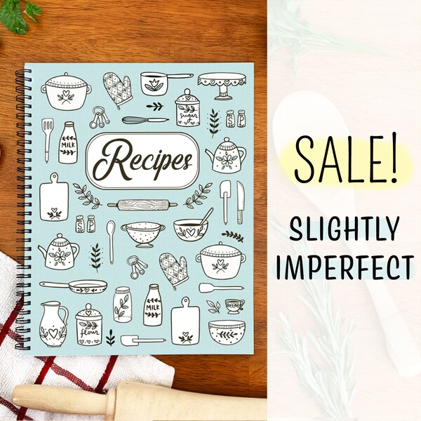 Recipe Notebook - Etsy