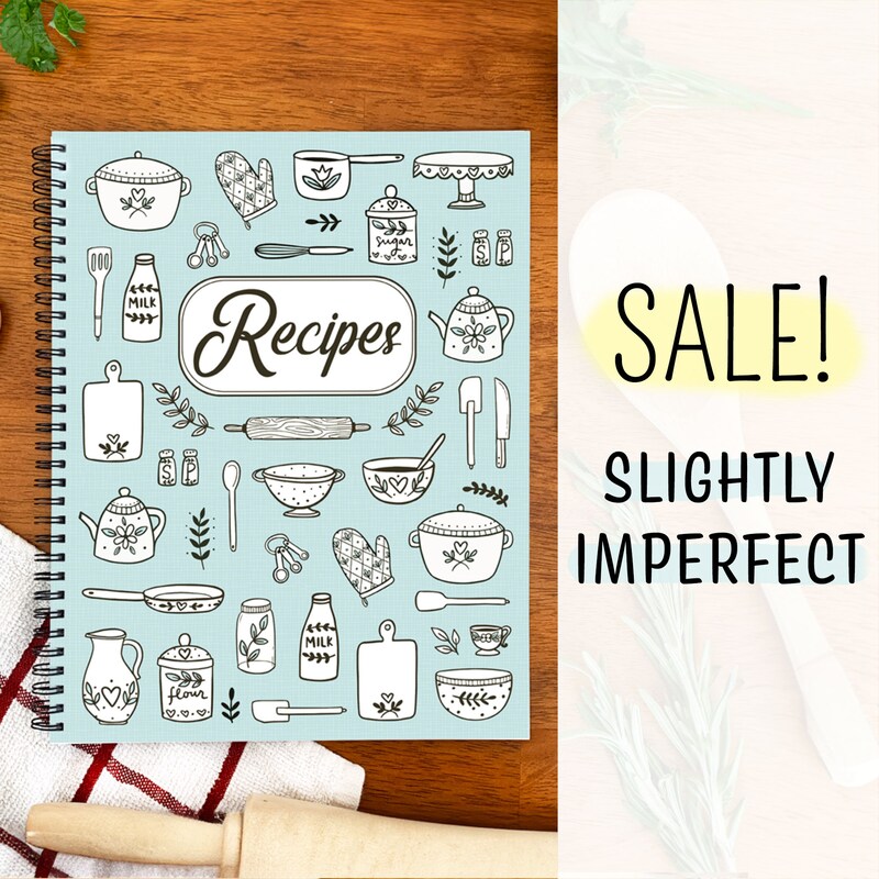 Recipe Notebook - Etsy
