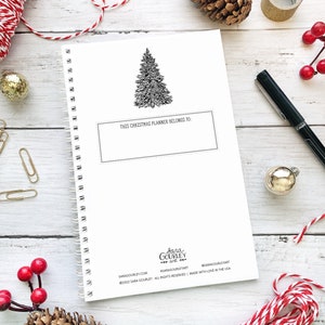 Christmas Planner | Gift Tracker, Stocking Stuffers, Holiday Planner ...