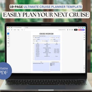 Printable Cruise Planner Bundle, Editable Cruise Schedule, Cruising ...