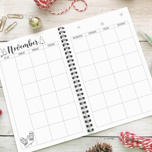Christmas Planner Gift Tracker Stocking Stuffers Holiday - Etsy