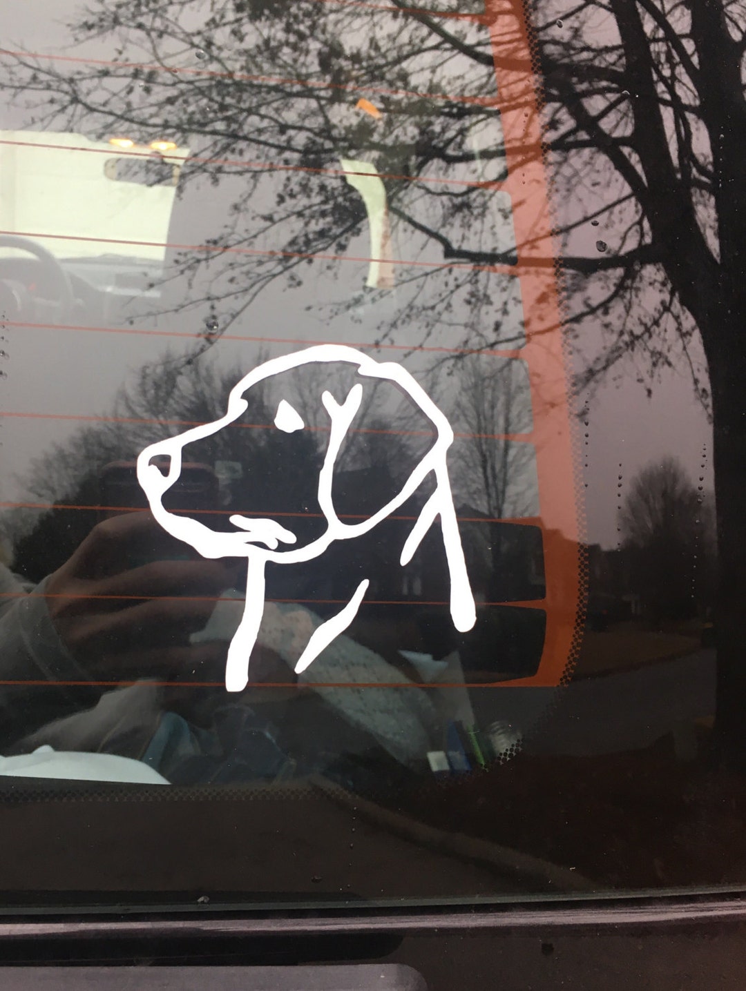 Labrador Dog Vinyl Decal - Etsy