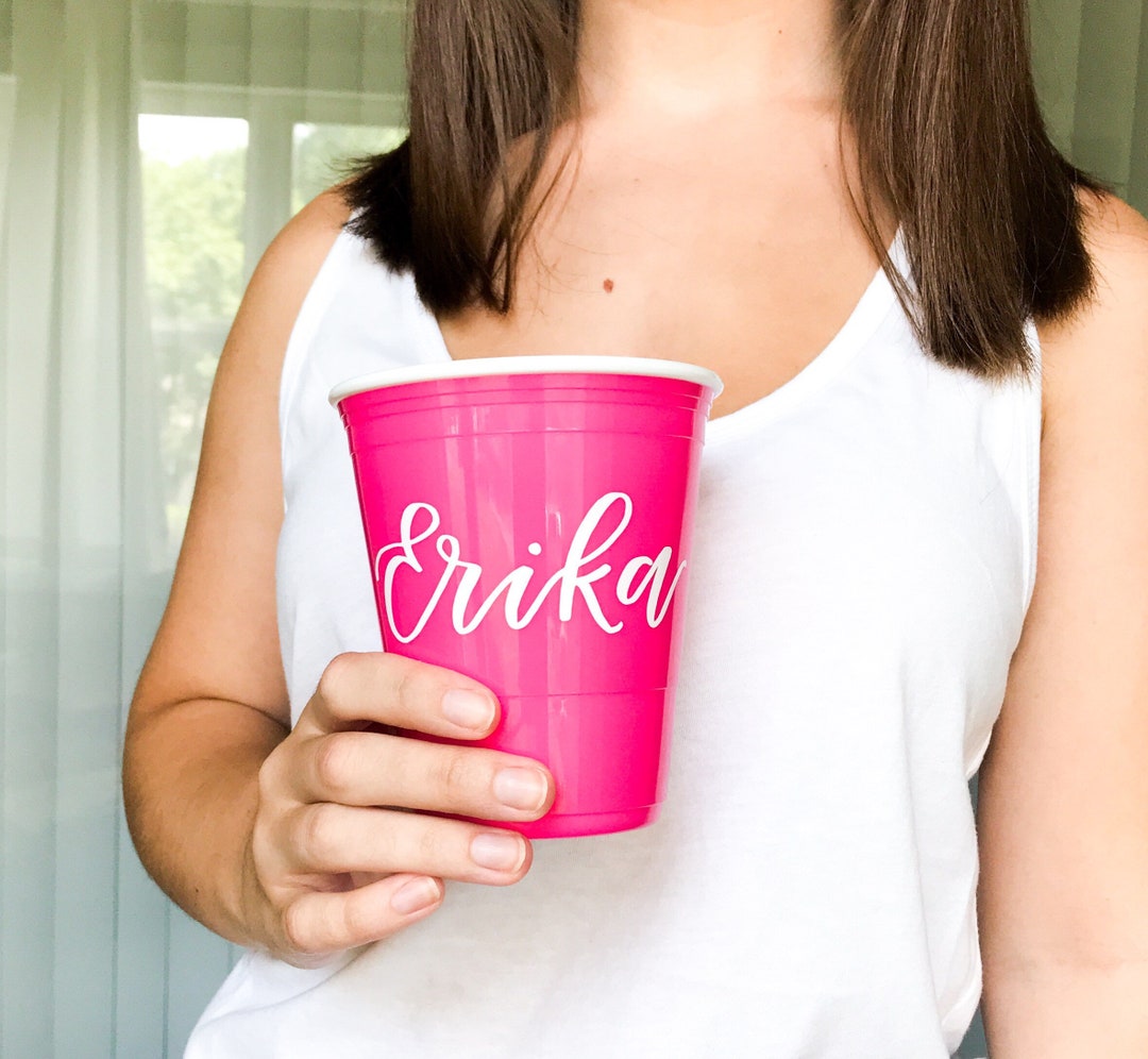 Personalized Name Reusable Cup - Etsy