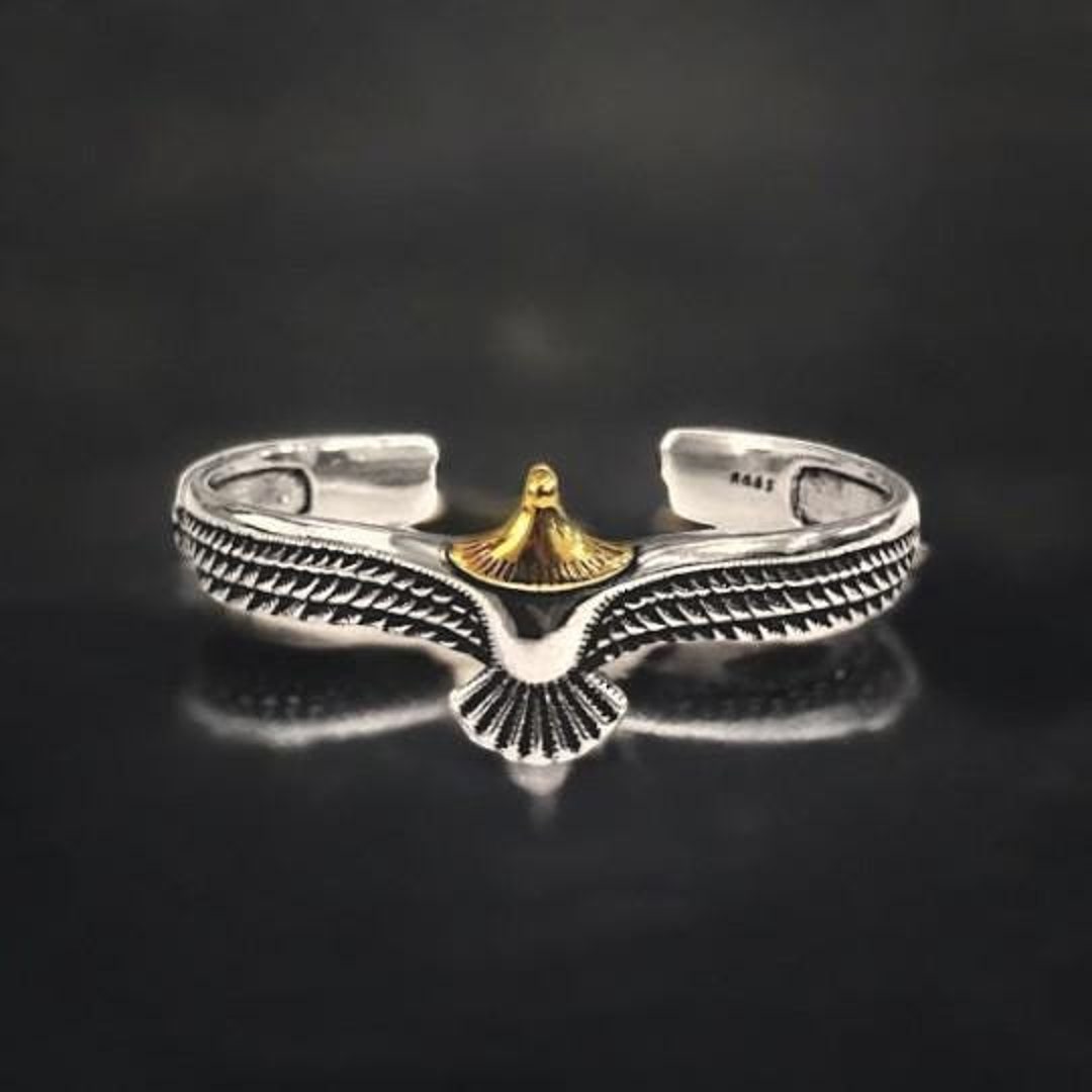 Eagle Bracelet, Eagle Cuff Bracelet, Bird Jewelry, American Eagle ...