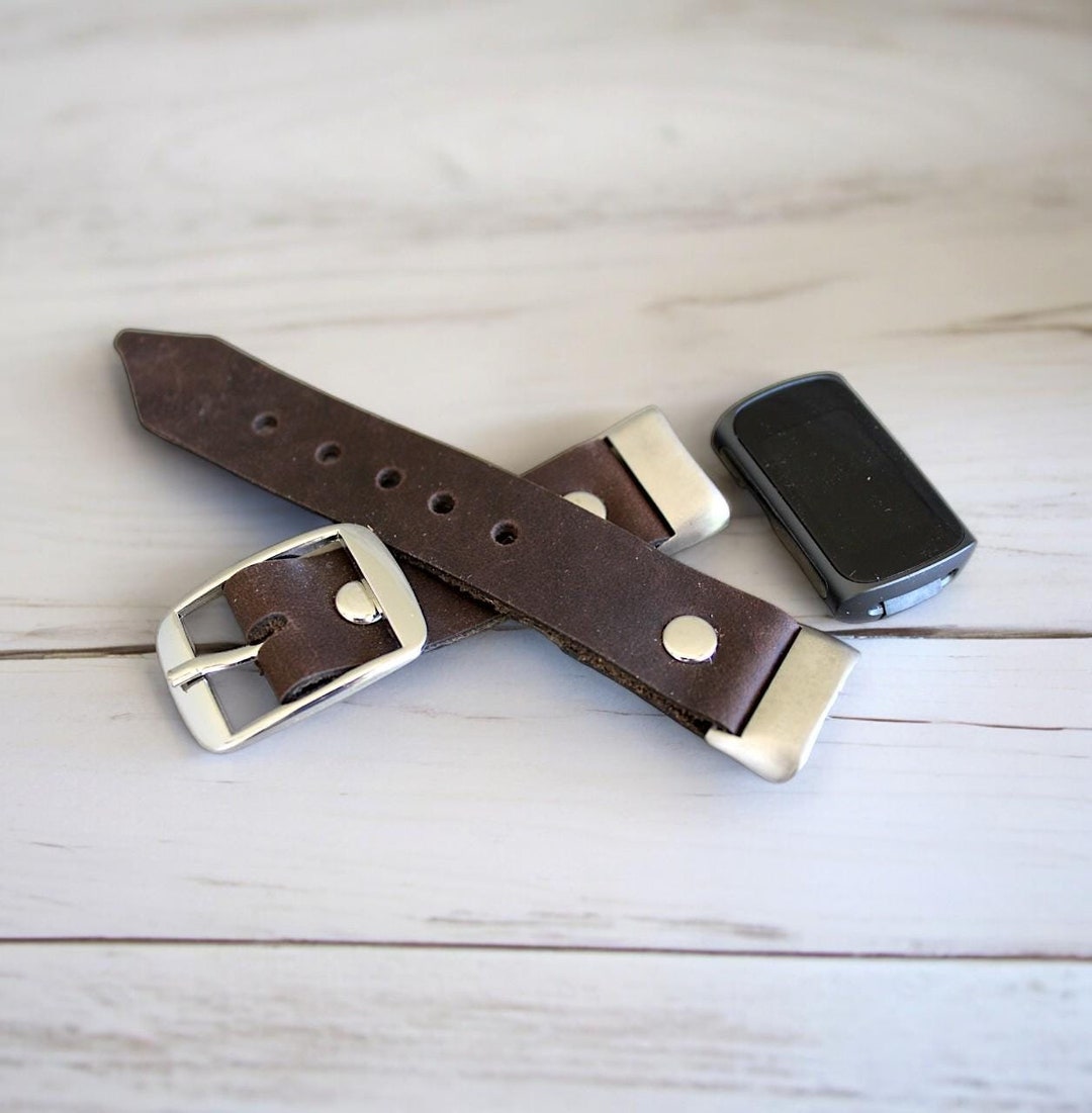 Fitbit Charge 6 Leather Band, Fitbit Charge Leather Strap, Men's Fitbit ...