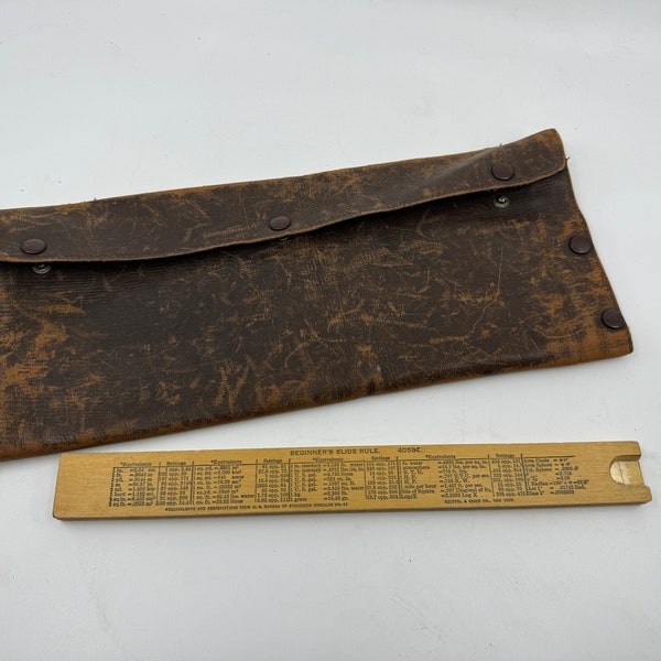 Antique Slide Rule - Etsy