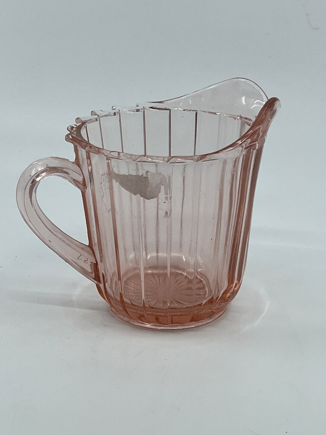 Adam Pink Depression Glass Creamer, Jeanette Glass and Heisey Flamingo ...