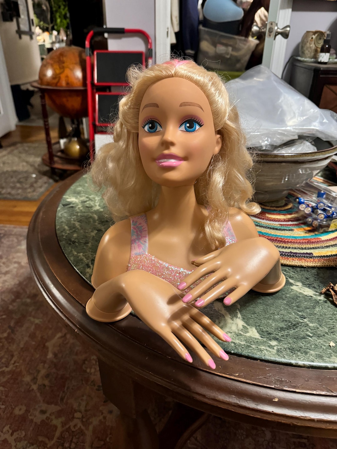 Just Play barbie Styling Head Nails W/moveable Hands '2016 14 Fashion ...