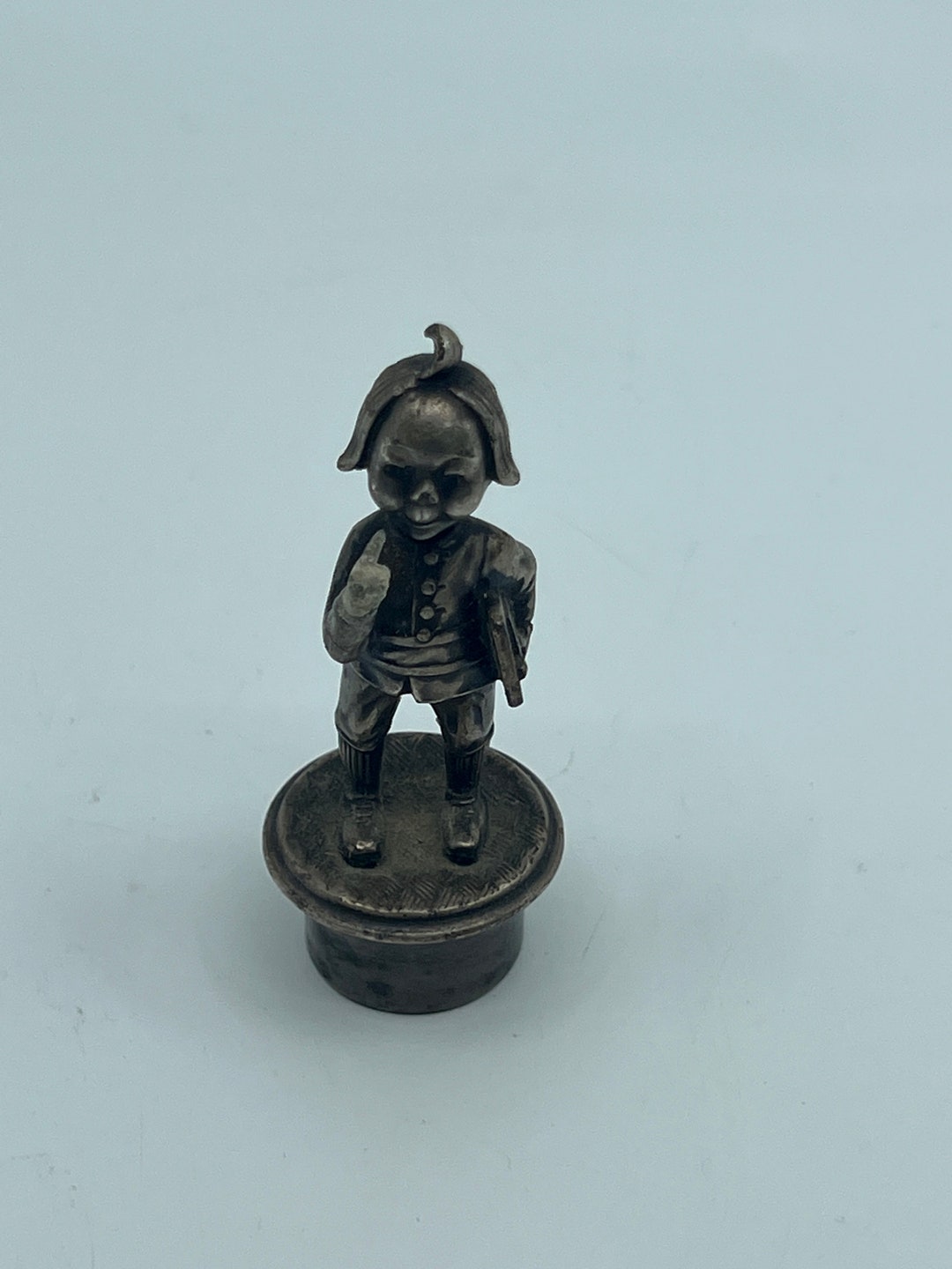 Rare Antique Wmf German Max & Moritz Bottle Topper Figurine (without ...