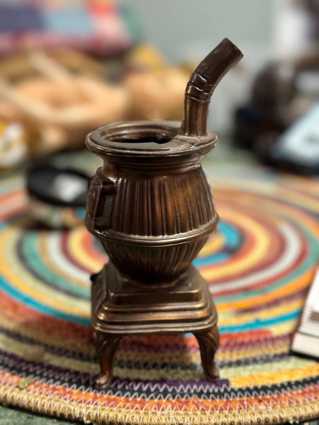 Miniature Cast Iron Pot Belly Stove Ely Minnesota Souvenir Antique - Etsy