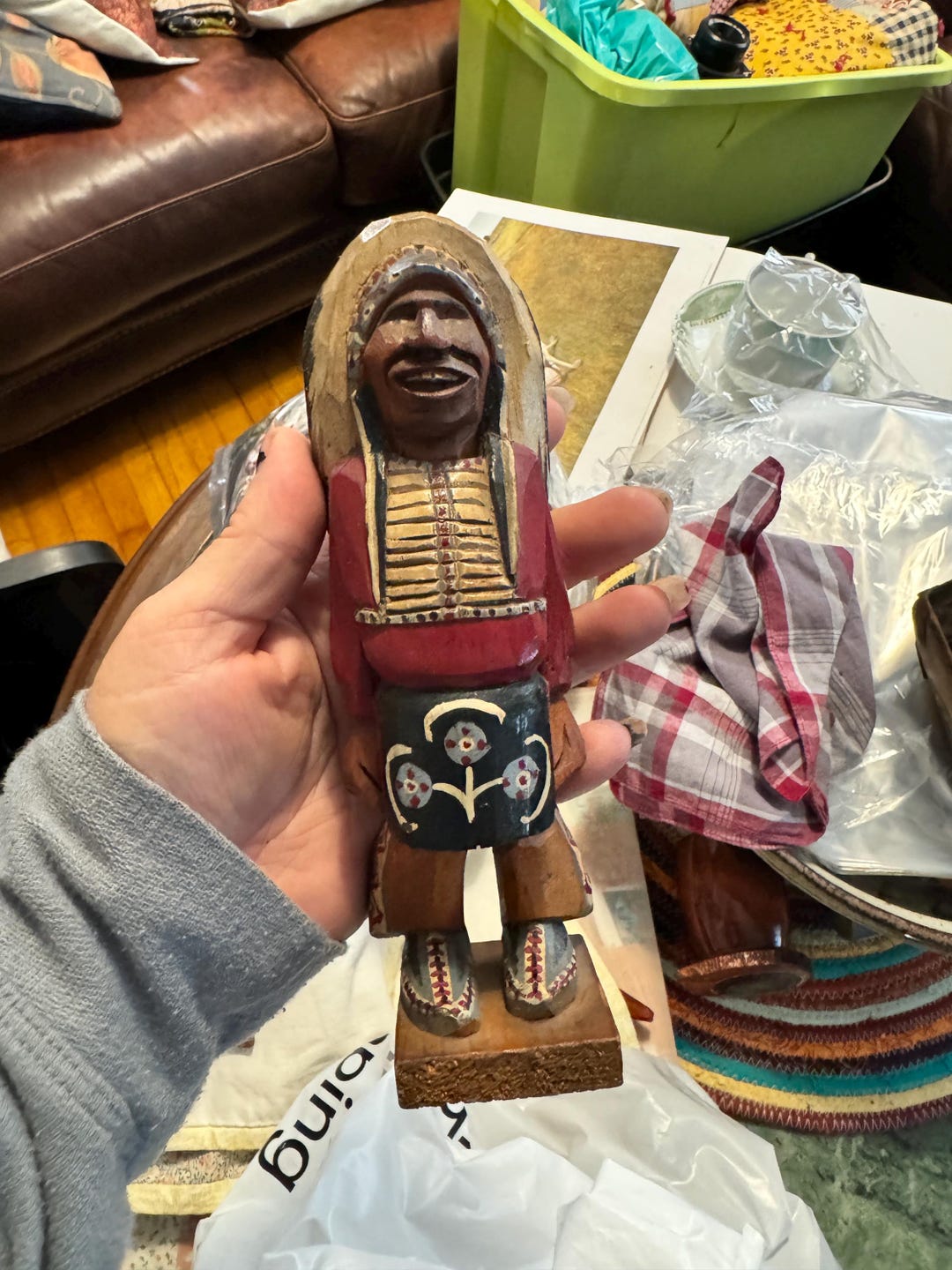 Vintage Native American Tobacco Indian Statue Replica Small Sized - Etsy