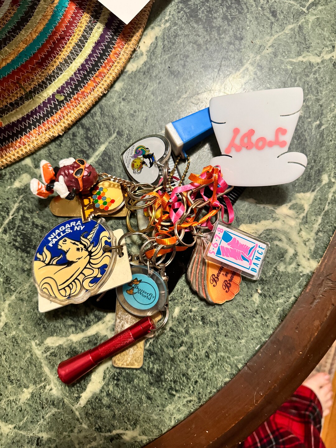 Omg! Remember When? Large Amount of Keychains From Around the World ...