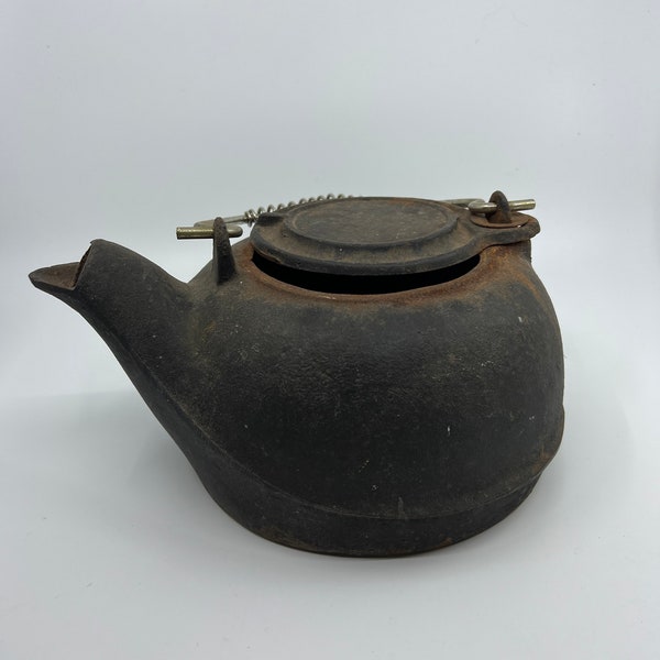 Cast Iron Tea Kettle - Etsy