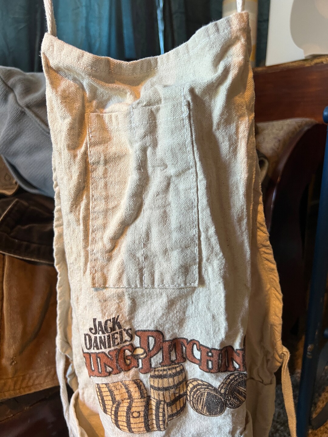 VTG Jack Daniels Bung Pitching Apron small - Etsy