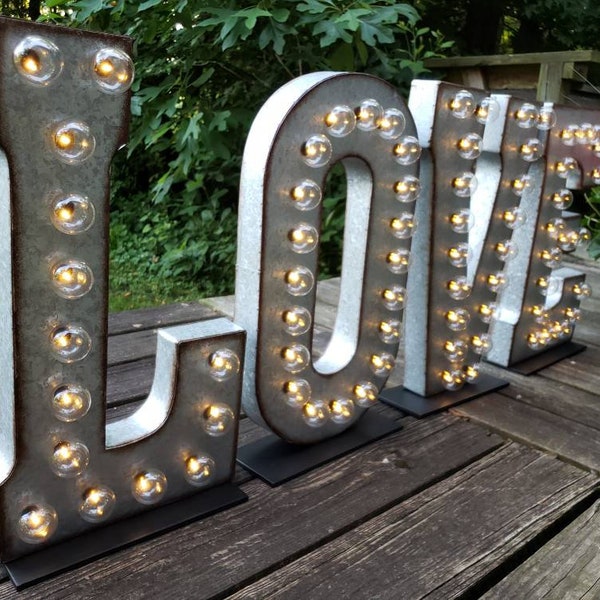 Love Marquee - Etsy