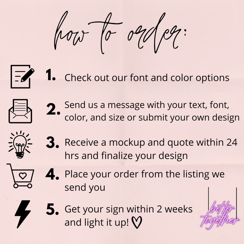 Initial Neon Sign Light | Custom Neon Sign | Mr and Mrs | Neon Wedding ...