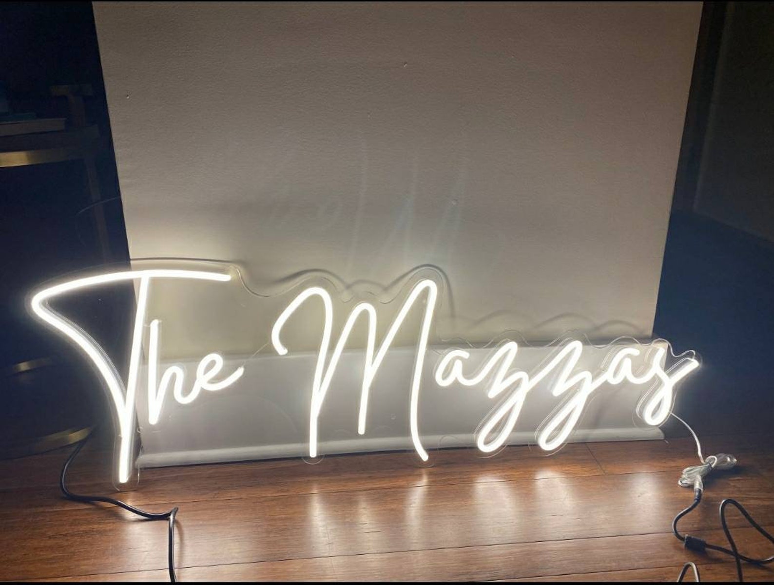 Wedding Neon Sign - Couples Name Sign - Custom Neon Sign - Livingroom ...