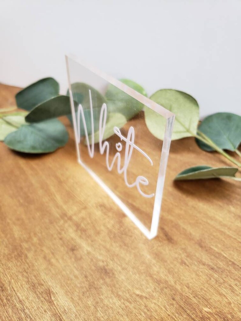 Acrylic Cake Topper Name Personalized Wedding Cake Topper | Etsy