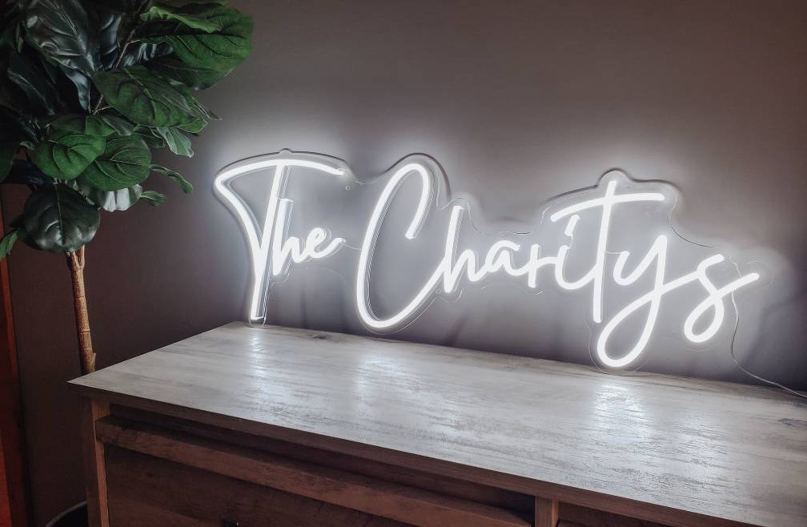 Custom Neon Sign White Wedding Neon Sign LED Neon Sign | Etsy