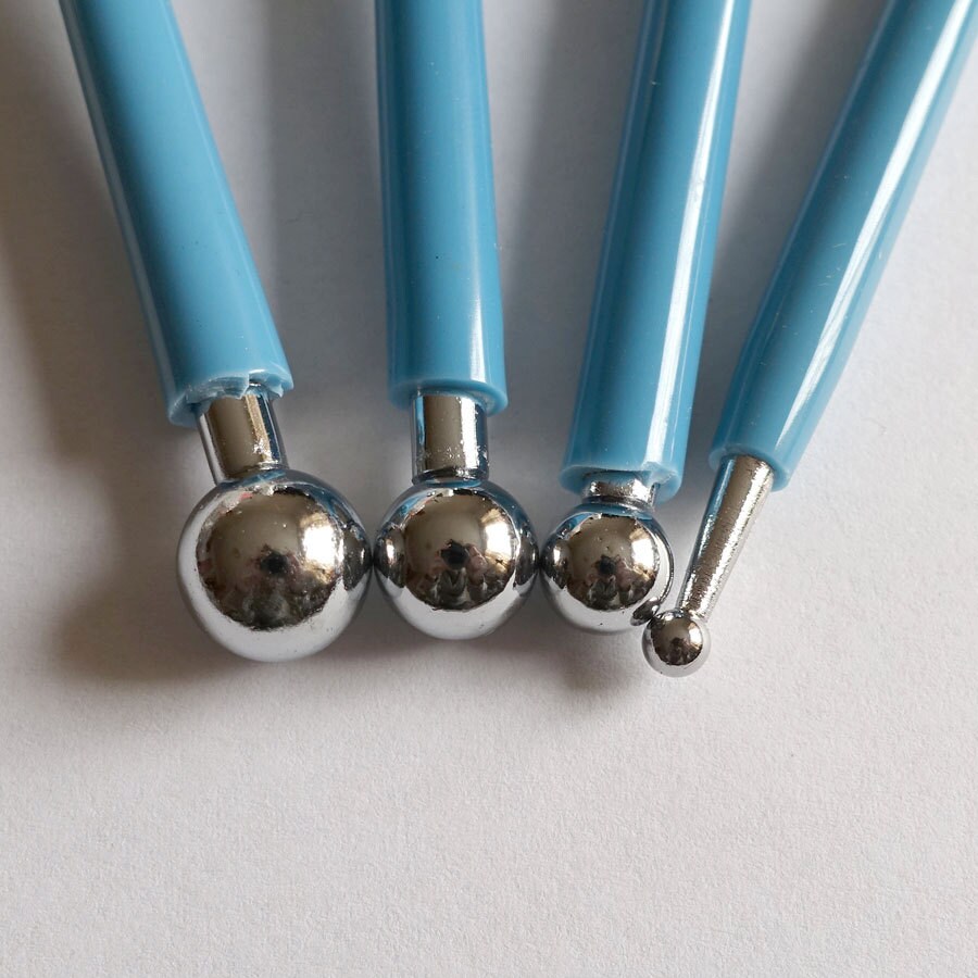 4 Pcs of Double Ended Stainless Steel Modelling Ball Tools for - Etsy