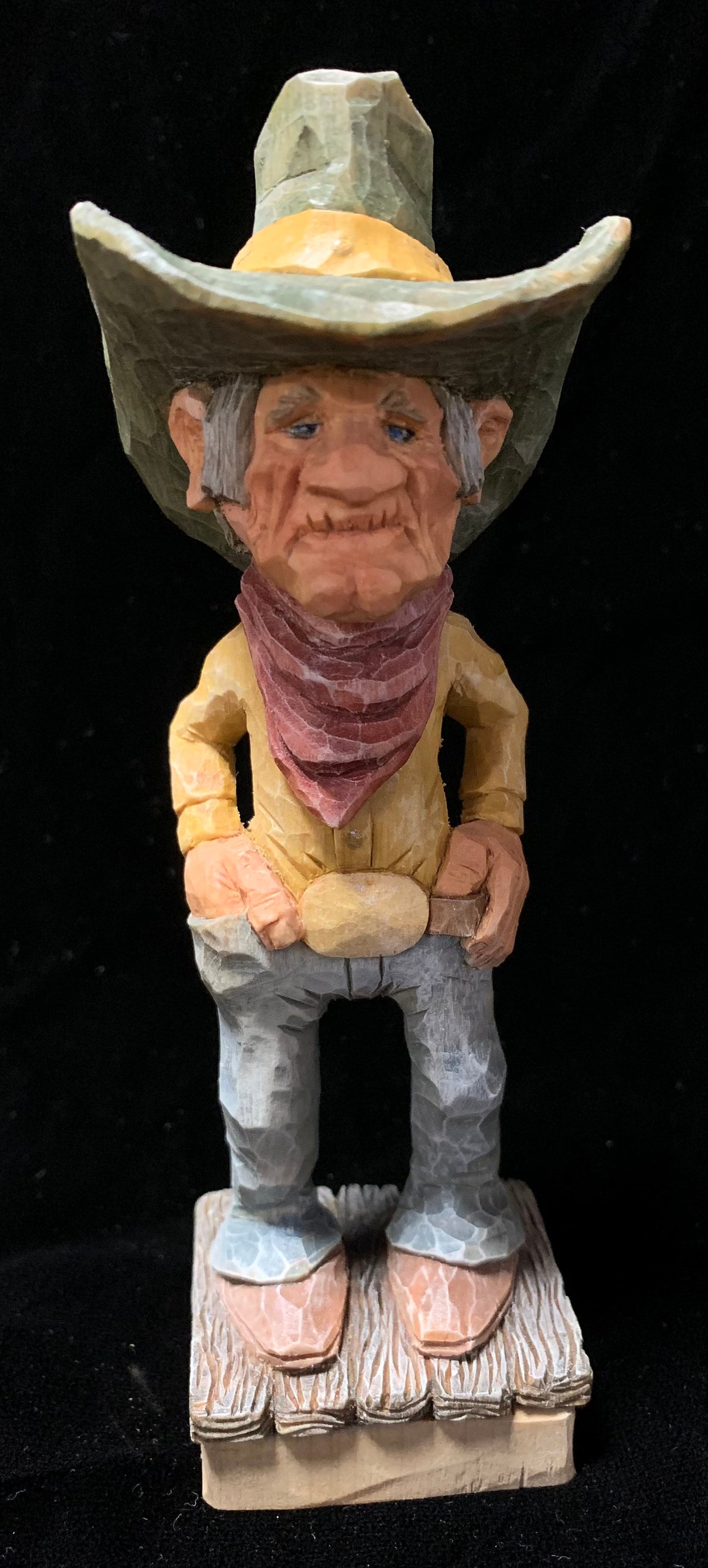 Cowboy Caricature Carving Patterns