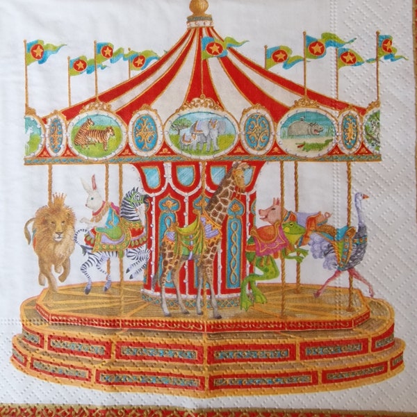 Carousel scrapbook - Etsy España