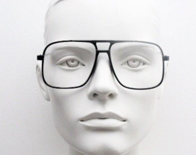 Vintage Big Square Aviator Glasses by RFL London. Mens - Etsy