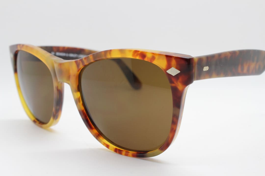 Benson and Ashley 80s Vintage Wayfarer Sunglasses Hand Made in England ...