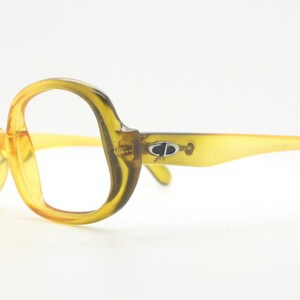 Christian Dior 70s Vintage Thick Framed Square Glasses Model 5174 ...