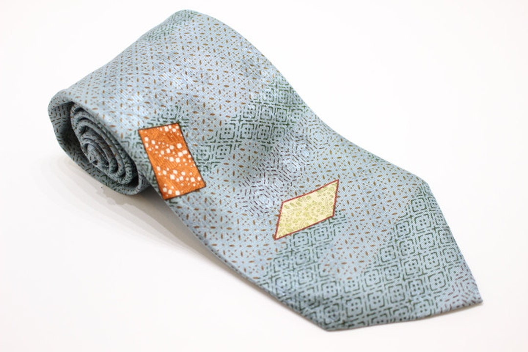 70s Vintage Japanese All Silk Neck Tie by A Look for Takashimaya ...