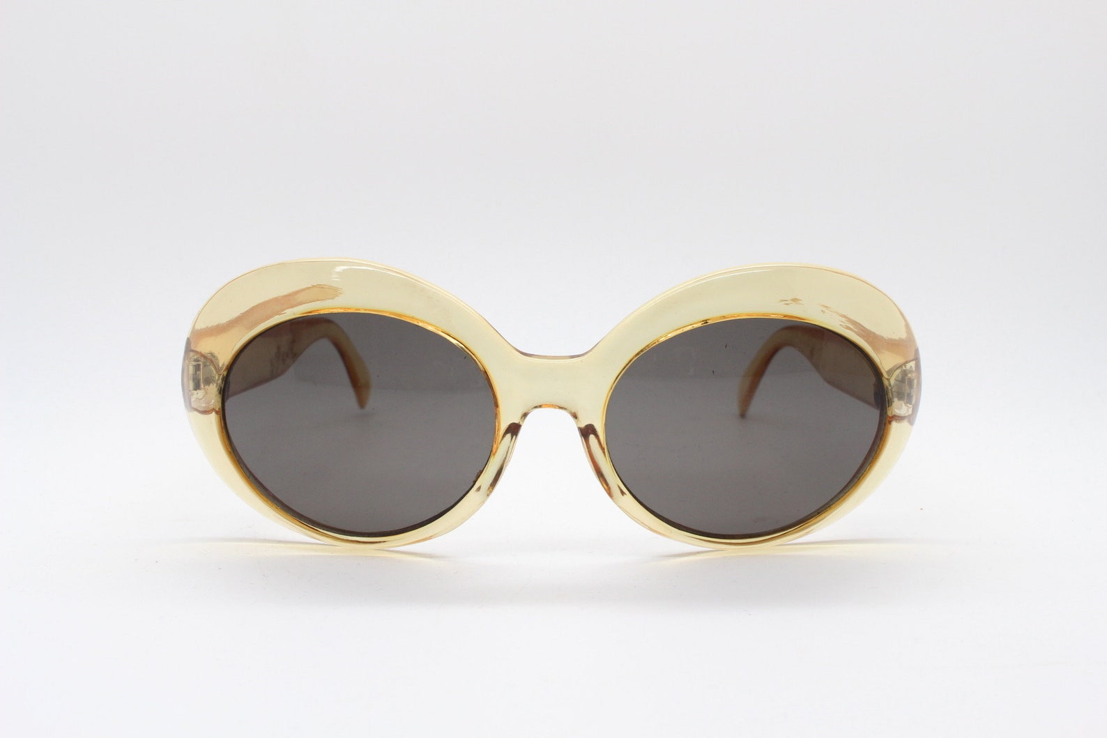 60s vintage big round sunglasses. Era defining oversized | Etsy